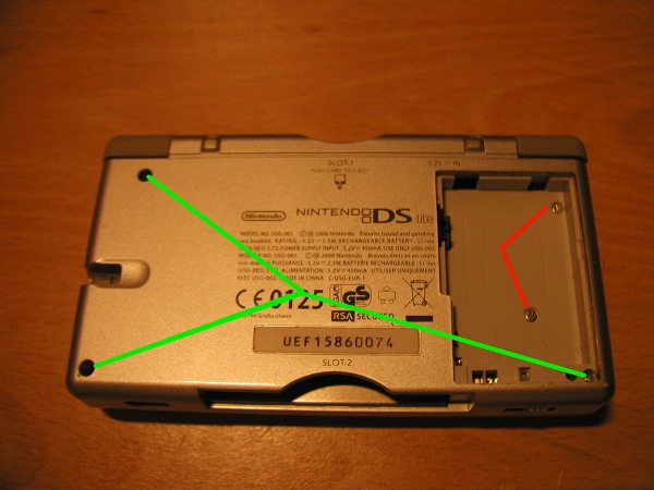 Nintendo DS Lite touch screen replacement